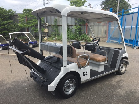 ヤマハ G30A(JY2) 電磁誘導 ゴルフカート使用例 | 中古ゴルフカートを探す | 様々な用途で使用できるカート購入ならエヌエフコーポレーション